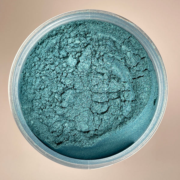 Blue Green (C/S) Mica Powder - beaverdust.com