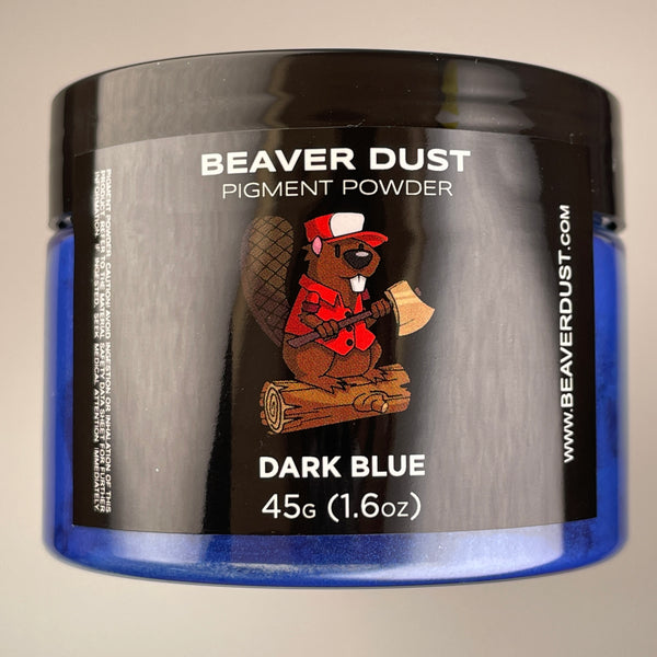 Dark Blue Mica Powder - beaverdust.com