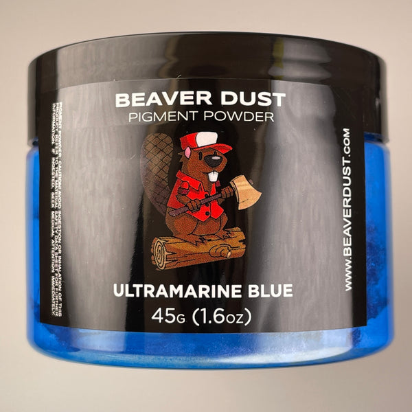 Ultramarine Blue Mica Powder - beaverdust.com
