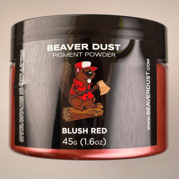 Blush Red Mica Powder - beaverdust.com