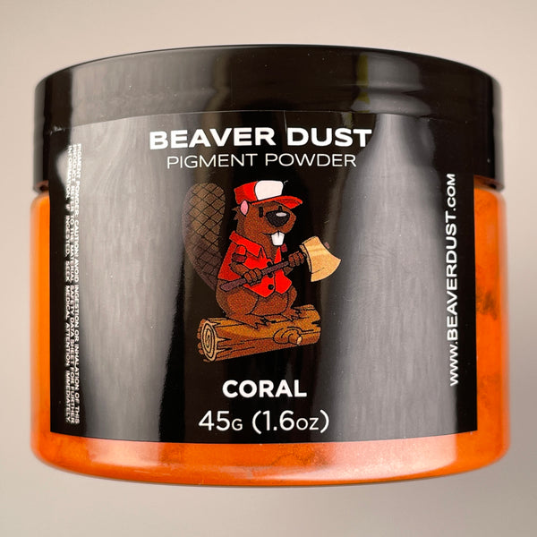 Coral Mica Powder - beaverdust.com