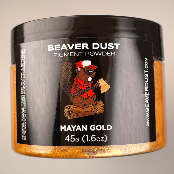 Mayan Gold Mica Powder - beaverdust.com