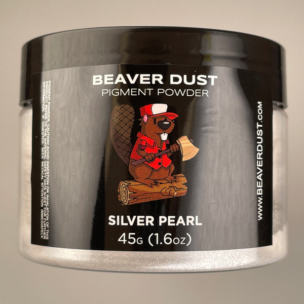 Silver Pearl Mica Powder - beaverdust.com